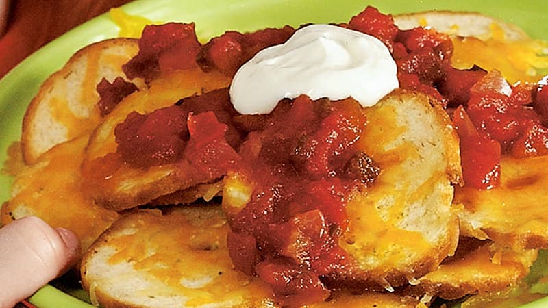 Bagel Nachos - Old El Paso