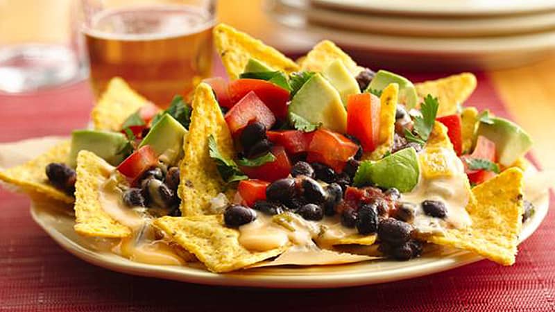 Beer Queso Nachos Recipe - Mexican Recipes - Old El Paso