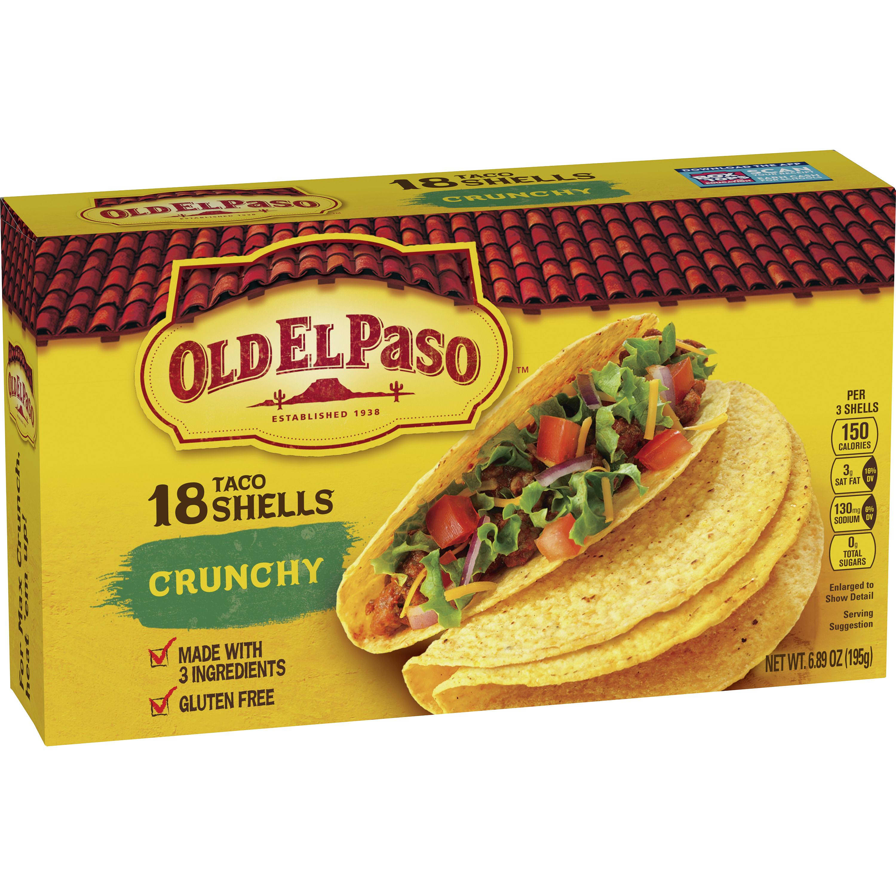 Crunchy Shells - Mexican Dishes - Old El Paso