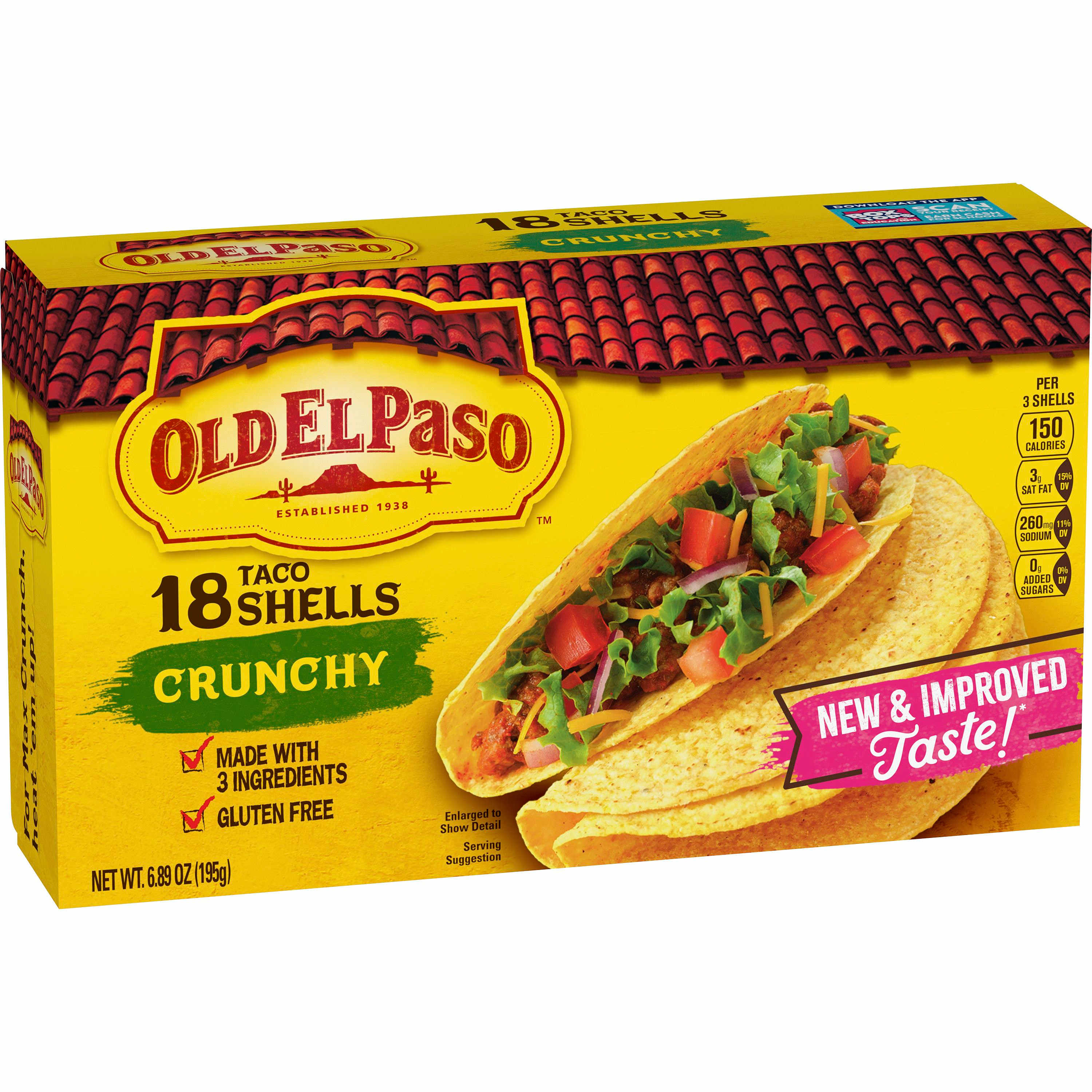 Crunchy Shells - Mexican Dishes - Old El Paso