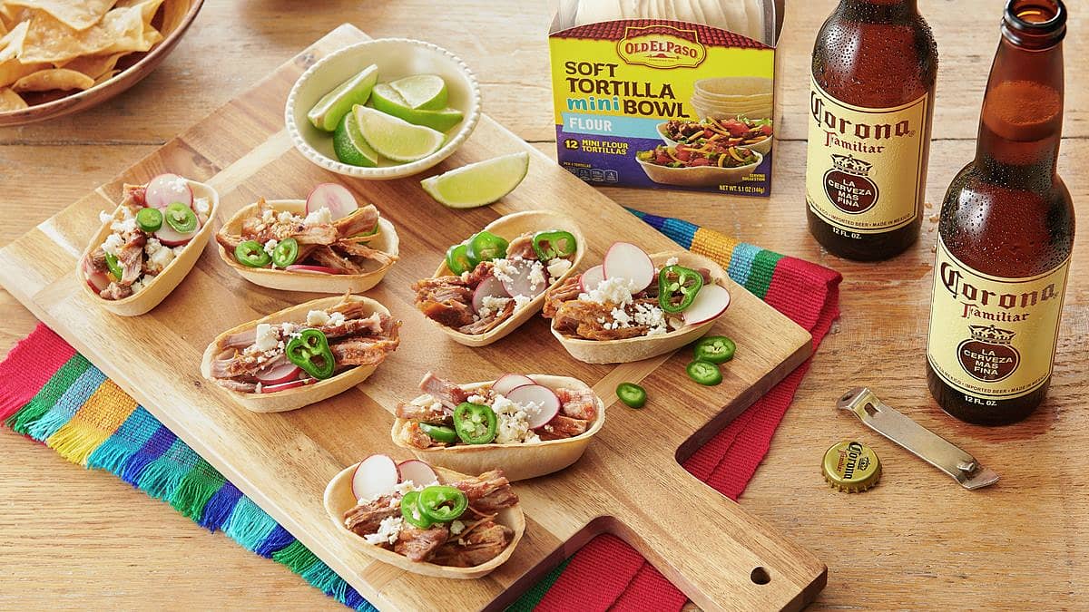 Boozy Bacon Bean Dip - Mexican Recipes - Old El Paso